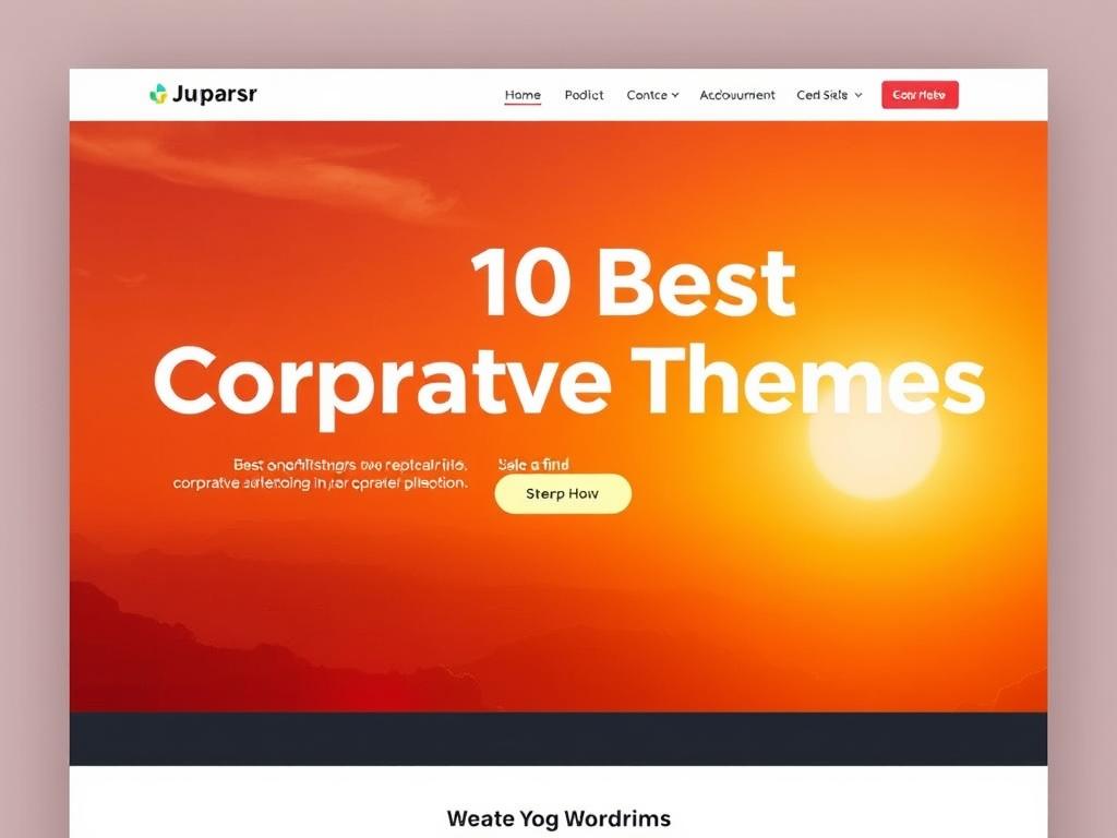 10 Best Corporate WordPress Themes For Professional Websites 2025