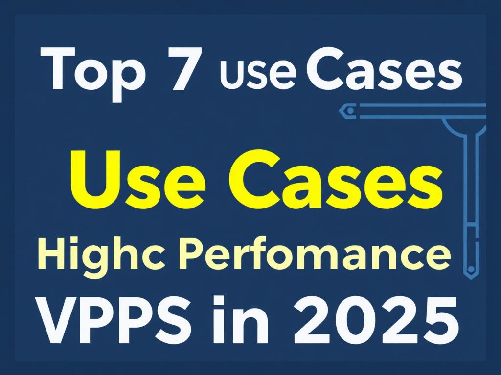 Top 7 High Performance VPS Use Cases To Watch In 2025