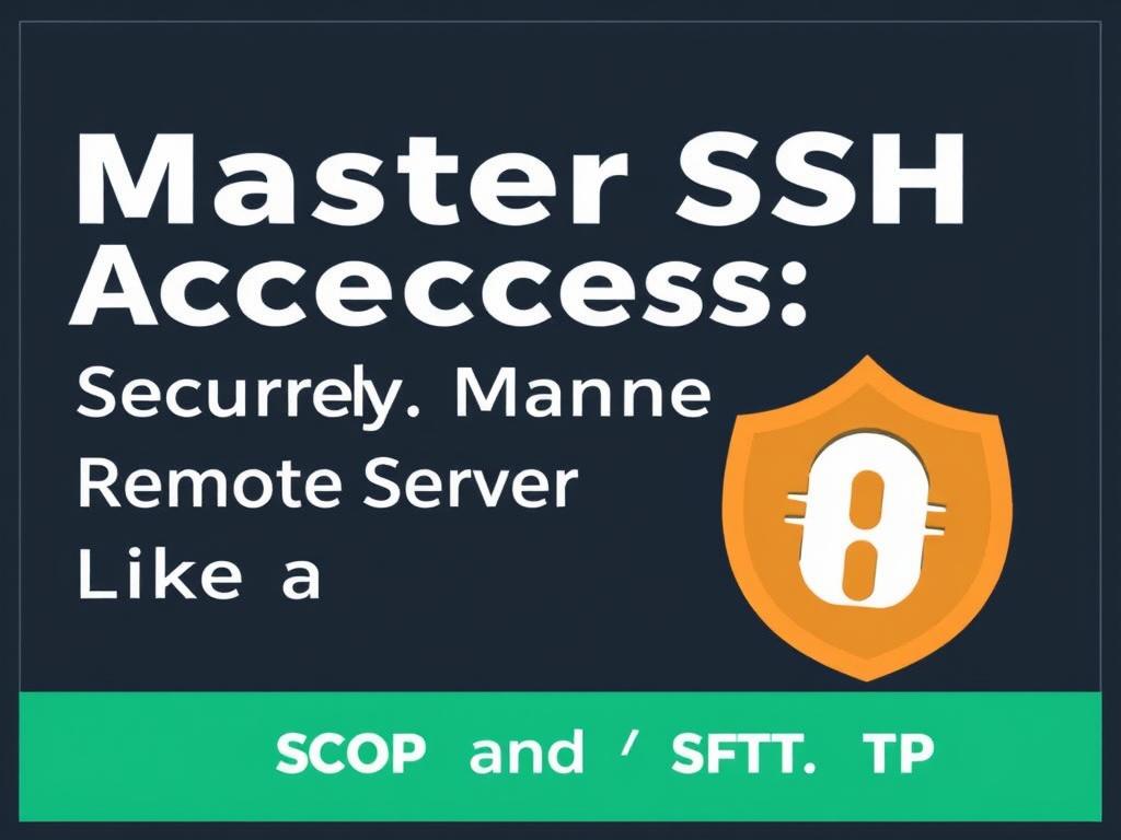 Master SSH Access: Securely Manage Remote Servers Like A Pro